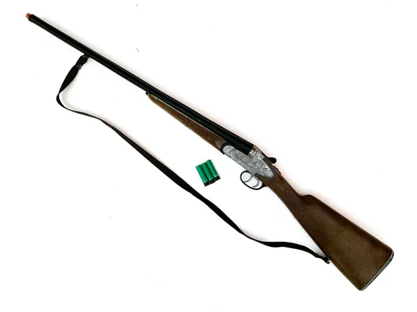 Gonher Beretta Style Side by Side Shotgun 34″ Long Diecast Cap Gun ...