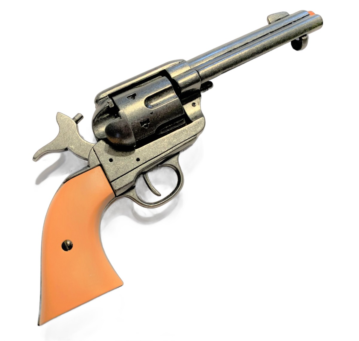 Old West Replica 1873 Antique Finish Quick Draw Revolver, Auburn Finger ...