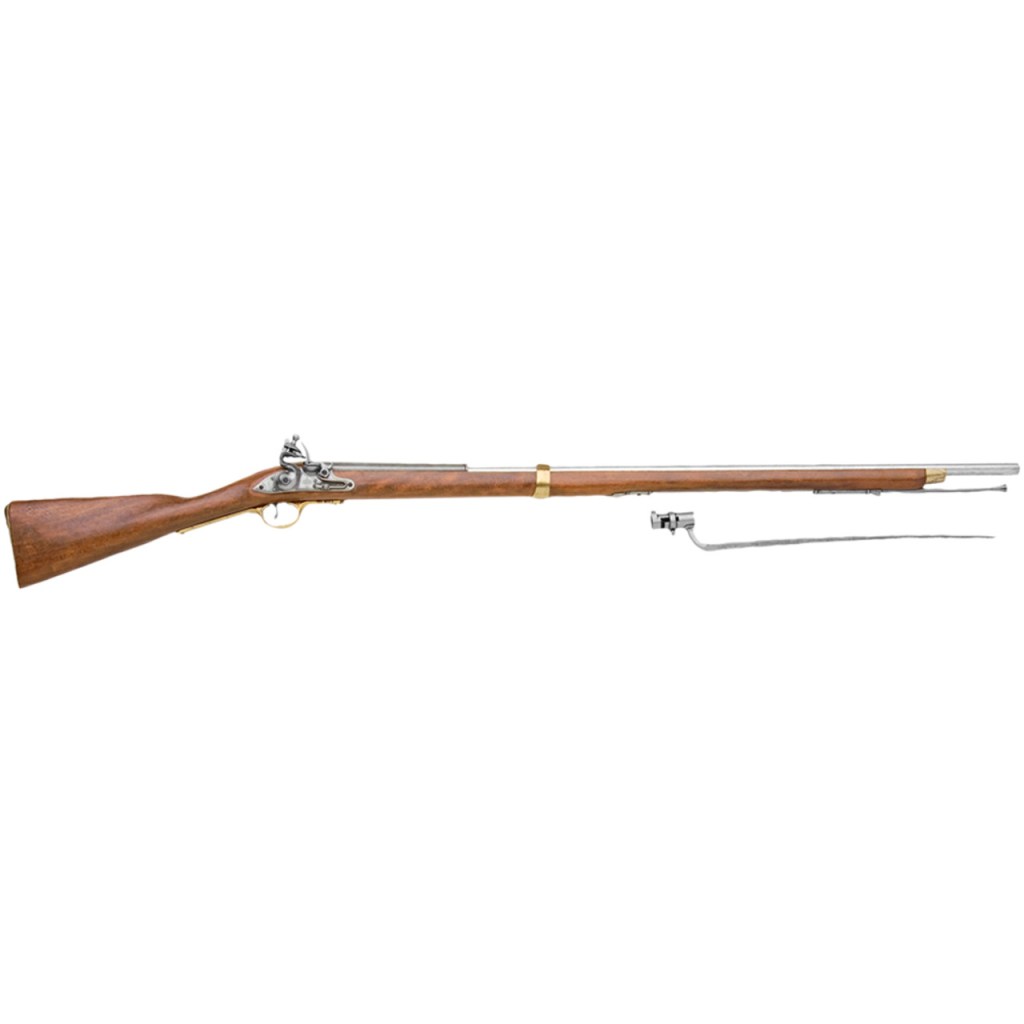 Colonial Brown Bess Replica Rifle With Bayonet Non-Firing Gun – Vintage ...