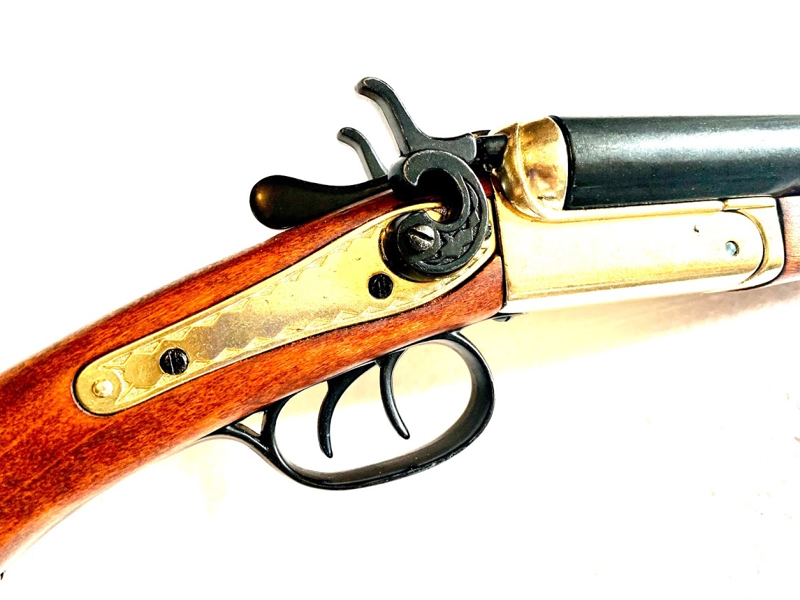 Double Barrel M1881 Street Howitzer Pistol – Blued with Brass Trim ...
