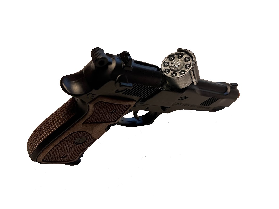 GONHER Toys US Army M9 Beretta Style Diecast Cap Gun – Vintage Ordnance ...